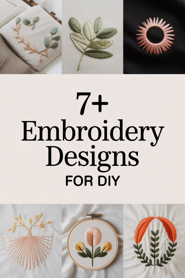 Top 7+ Stunning Embroidery Designs to Spark Your Creativity and ...