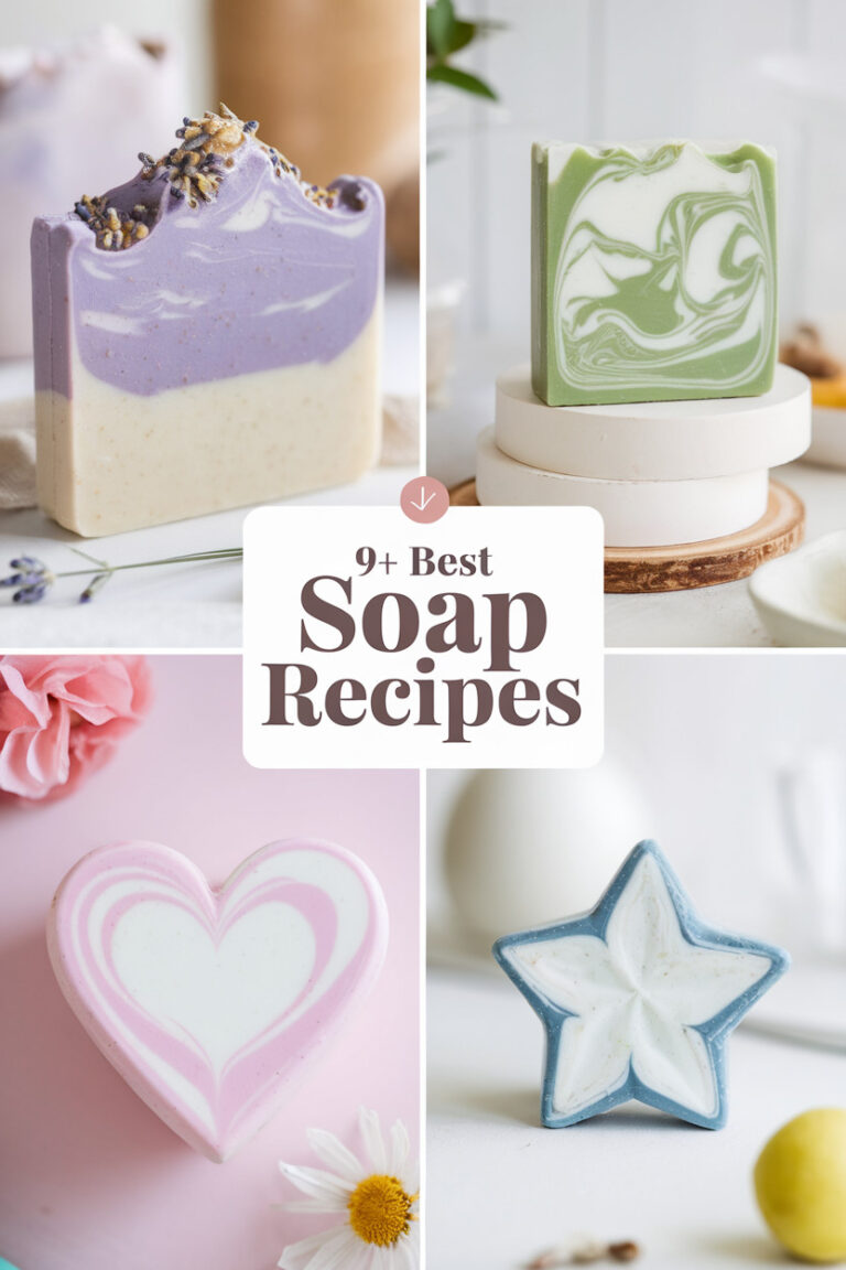 9+ Best Soap Recipes to Create Beautiful, Handmade Soaps You’ll Love ...