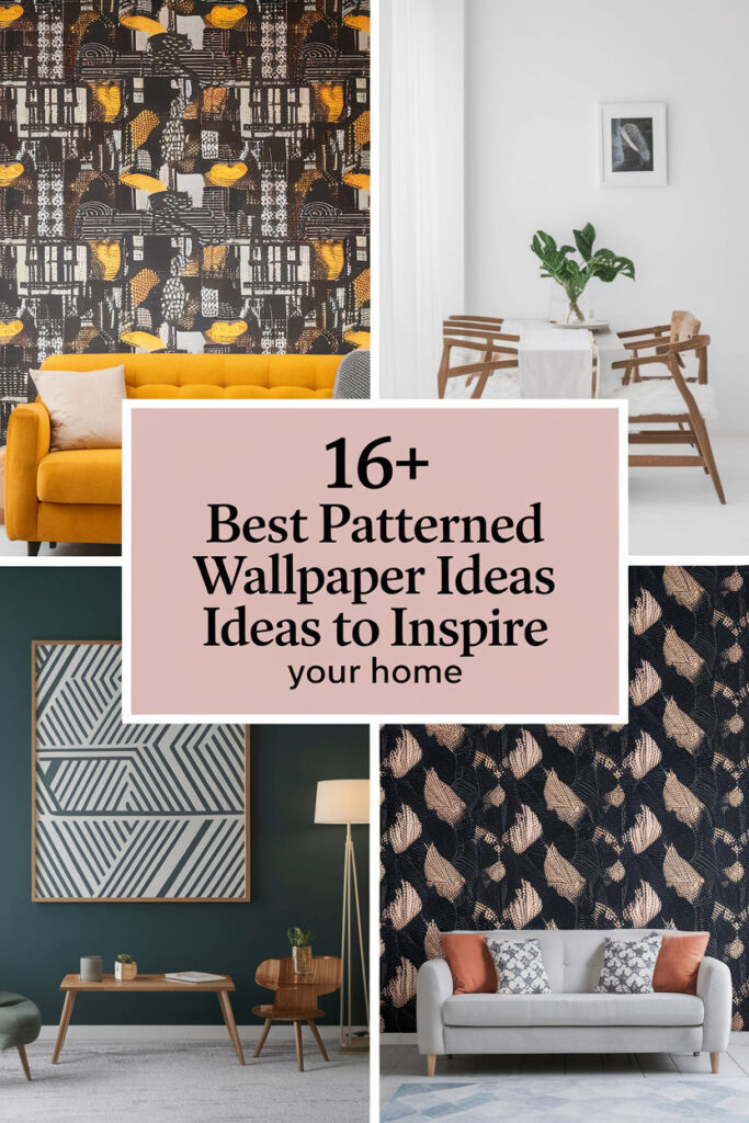16+ Best Bold Patterned Wallpaper Ideas to Inspire Your Home – Hingga.com