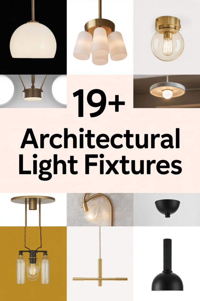 19+ Inspiring Architectural Light Fixtures to Brighten Your Space ...