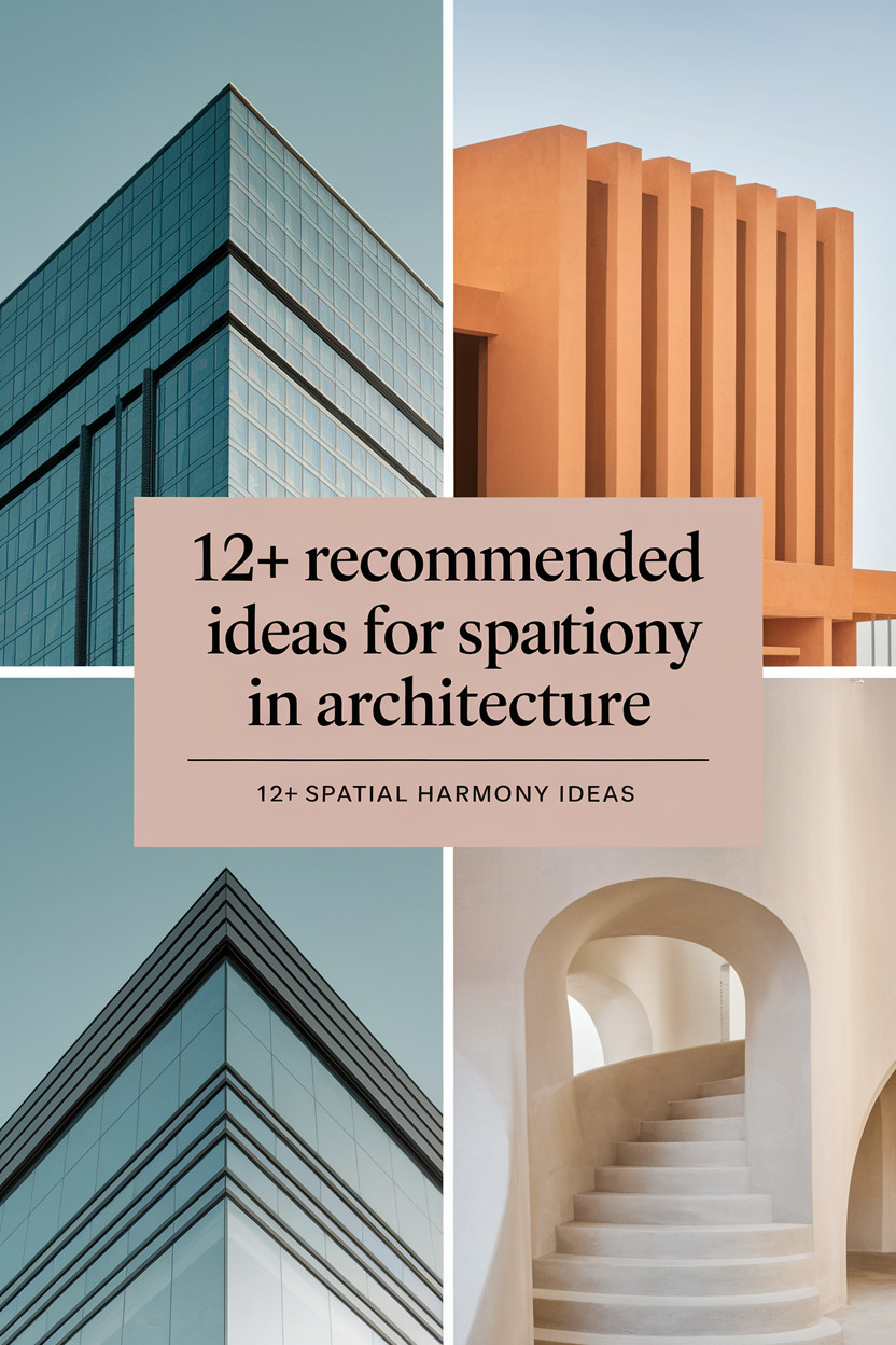 12+ Recommended Ideas for Spatial Harmony in Architecture – Hingga.com
