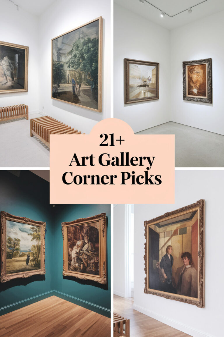 21+ Inspiring Art Gallery Corner Picks to Elevate Your Space – Hingga.com