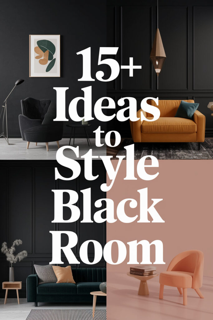 15+ Top Ideas to Style Your Black Room Beautifully – Hingga.com
