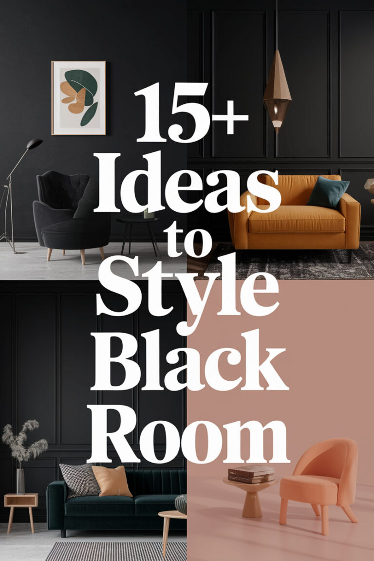 15+ Top Ideas to Style Your Black Room Beautifully – Hingga.com