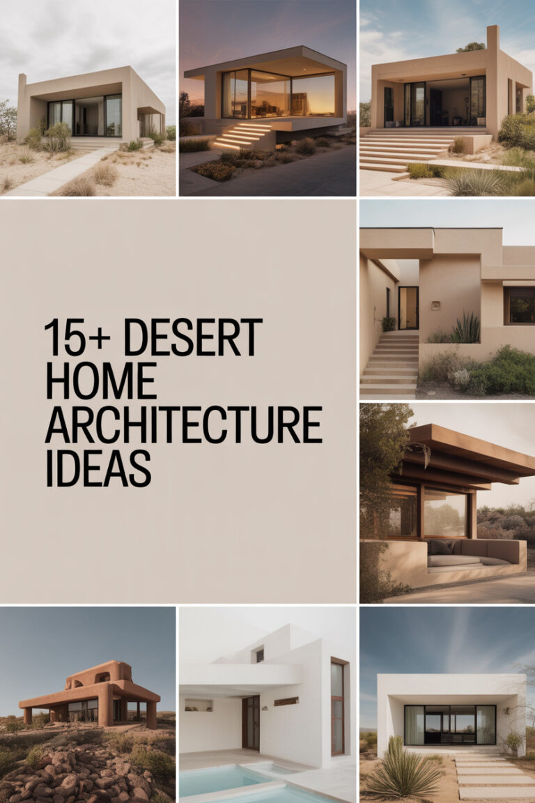 15+ Popular Ideas for Desert Home Architecture Inspiration – Hingga.com