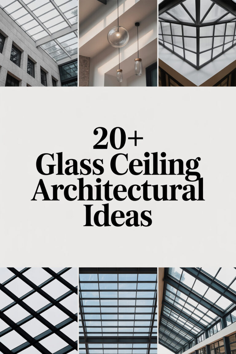 20+ Inspiring Glass Ceiling Architectural Ideas to Elevate Spaces ...