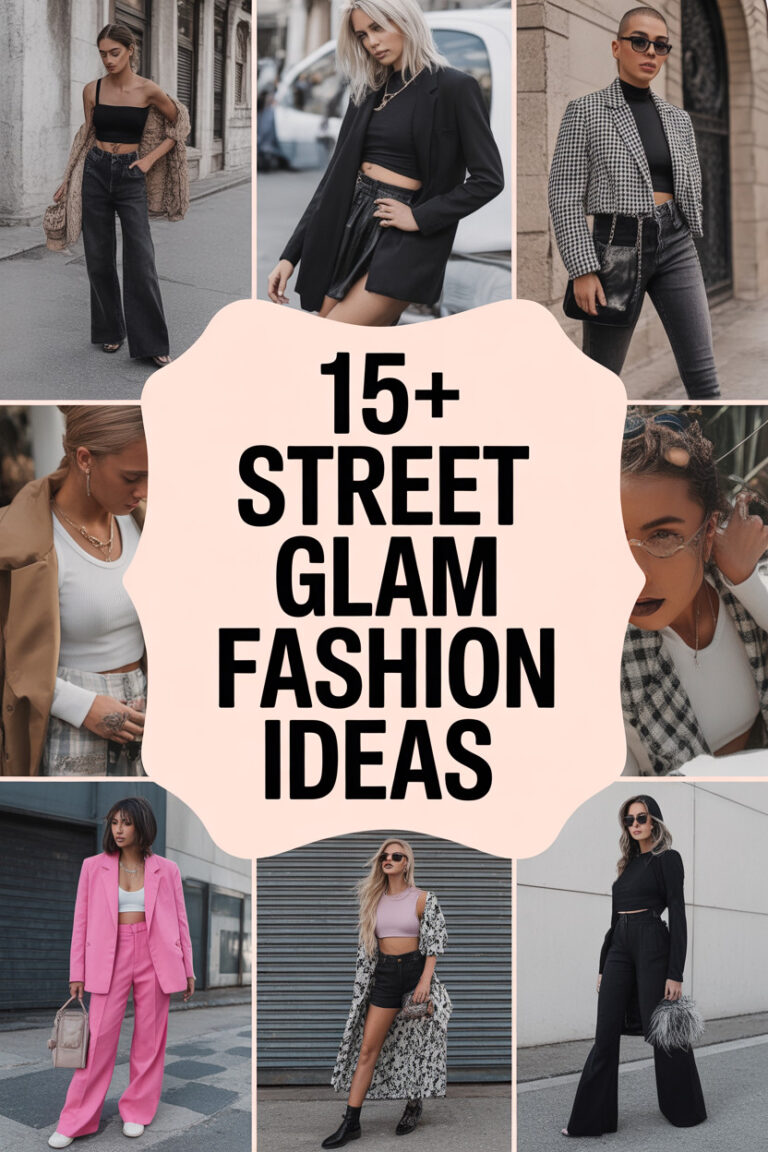 15+ Stunning Street Glam Fashion Ideas to Elevate Your Style – Hingga.com