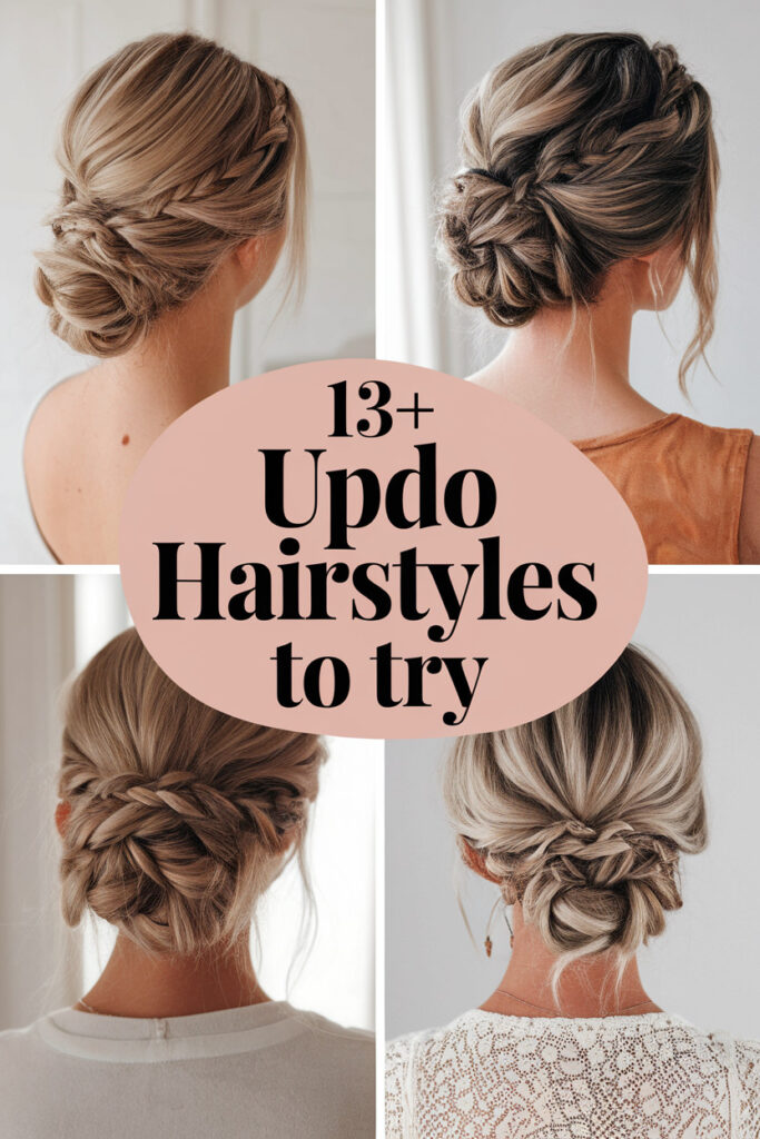 13+ Stunning Updo Hairstyles for Effortless Elegance to Try – Hingga.com