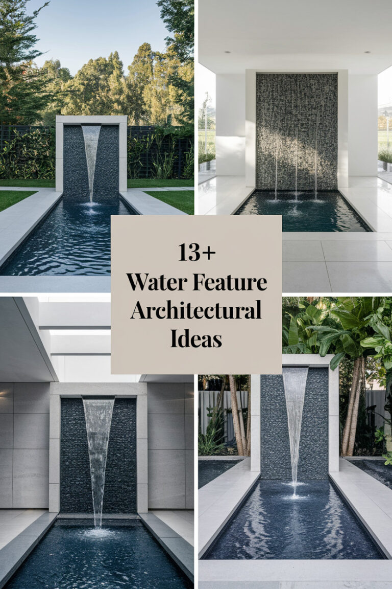 13+ Stunning Water Feature Architectural Ideas for Your Home – Hingga.com
