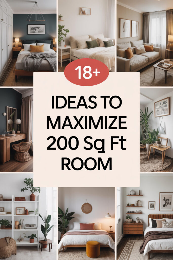 18+ Favorite Ideas to Maximize Your 200 Sq Ft Room – Hingga.com