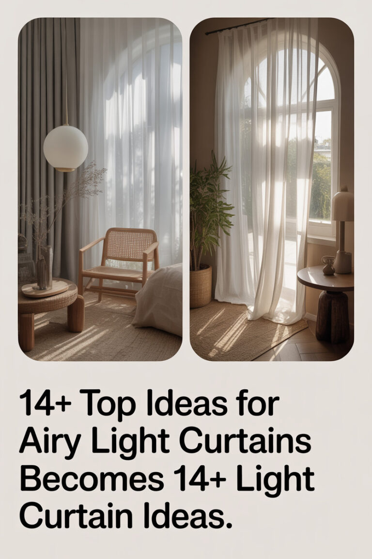 14+ Top Ideas for Airy Light Curtains to Inspire You – Hingga.com